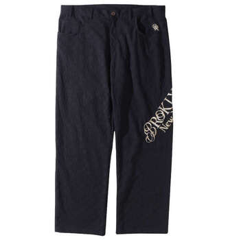 大きいサイズ GLADIATE 刺繍ブロックジャガードパンツ 100 110 120 130 ラッピング可 送料無料 即日発送