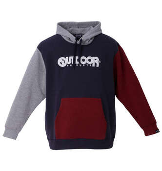 大きいサイズ OUTDOOR PRODUCTS 裏起毛クレイジー切替プルパーカー 7L 8L ラッピング可 送料無料 即日発送