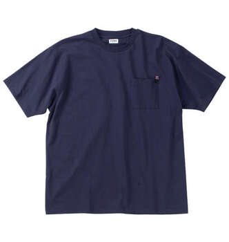 大きいサイズ FUN for modemdesign オジサンワンポイント刺繍胸ポケット付半袖Tシャツ 3L 4L 5L MC842172-40405 ラッピング可 送料無料 即日発送