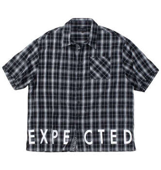 大きいサイズ in the attic ロゴプリント半袖シャツ 3L 4L 5L 6L MC742001-43051 ラッピング可 送料無料 即日発送