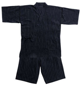 大きいサイズ Mc.S.P 綿麻しじら甚平 3L 4L 5L 6L 7L ブラック ラッピング可 送料無料 即日発送