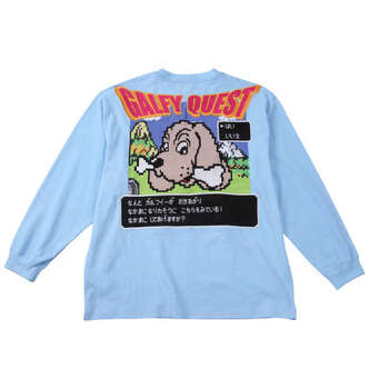 大きいサイズ GALFY ガルクエ長袖Tシャツ 3L 4L 5L 6L MC843801-83076 ラッピング可 送料無料 即日発送