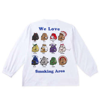 大きいサイズ GALFY ヤニラバーズ長袖Tシャツ 3L 4L 5L 6L MC851001-91149 ラッピング可 送料無料 即日発送