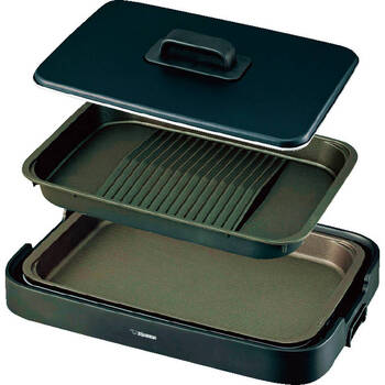 象印 やきやき ホットプレート 2枚プレート EA KF20 BA ギフト対応可 送料無料