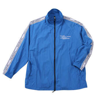 大きいサイズ SY32 by SWEET YEARS テープデザインナイロンジャケット 3L 4L 5L 6L MC351001-97427 ラッピング可 送料無料 即日発送