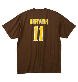 大きいサイズ Fanatics サンディエゴ パドレスダルビッシュ有ネーム＆ナンバー半袖Tシャツ 3XL ラッピング可 送料無料 即日発送