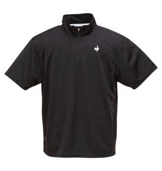 大きいサイズ LE COQ SPORTIF エコペットハーフジップ半袖シャツ 3L 4L 5L 6L MC852612-99624 ラッピング可 送料無料 即日発送