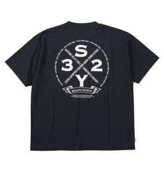 大きいサイズ SY32 by SWEET YEARS サークルロゴバックプリント半袖Tシャツ 3L 4L 5L 6L MC852402-00806 ラッピング可 送料無料 即日発送