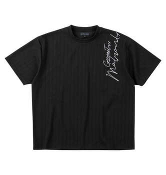 大きいサイズ in the attic 刺繍ジャガード半袖Tシャツ 3L 4L 5L 6L MC852202-00835 ラッピング可 送料無料 即日発送