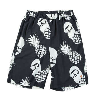 大きいサイズ FUN for modemdesign PINEAPPLE OJI柄アロハショーツ 3L 4L 5L 6L MC455402-01694 ラッピング可 送料無料 即日発送