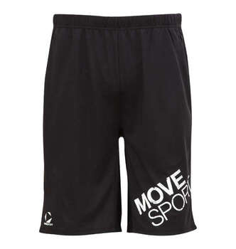 大きいサイズ MOVESPORT ビッグロゴハーフパンツ 3L 4L 5L 6L ブラック ラッピング可 送料無料 即日発送