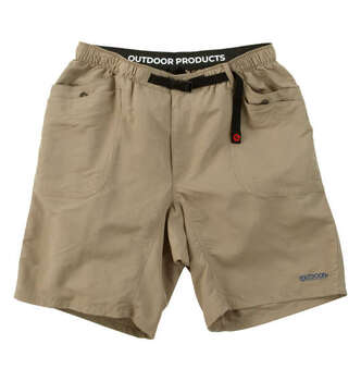 大きいサイズ OUTDOOR PRODUCTS 水陸両用ナイロンガーデニングハーフパンツ 3L 4L 5L 6L 7L 8L ベージュ ラッピング可 送料無料 即日発送