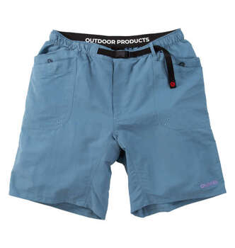 大きいサイズ OUTDOOR PRODUCTS 水陸両用ナイロンガーデニングハーフパンツ 3L 4L 5L 6L 7L 8L ブルー ラッピング可 送料無料 即日発送