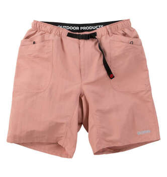 大きいサイズ OUTDOOR PRODUCTS 水陸両用ナイロンガーデニングハーフパンツ 3L 4L 5L 6L 7L 8L ピンク ラッピング可 送料無料 即日発送