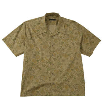 大きいサイズ Mc.S.P ヴィンテージブロードオープンカラー半袖シャツ 3L 4L 5L 6L サンド ラッピング可 送料無料 即日発送