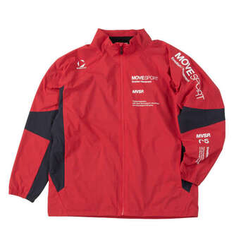 大きいサイズ MOVESPORT HEATNAVIブラッシュドスタンドジャケット 3L 4L 5L 6L レッド ラッピング可 送料無料 即日発送