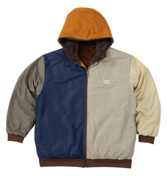 大きいサイズ KRIFF MAYER ひっくりフルジップパーカージャケット 3L 4L 5L 6L 8L マルチカラー ラッピング可 送料無料 即日発送