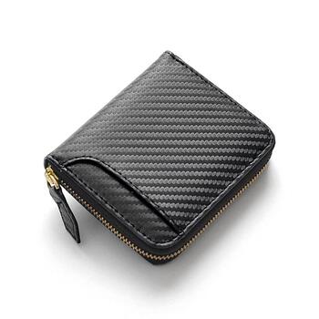 ミニ財布 Merge カーボン加工ケース MG 3054 2色展開 カードスロット付きコンパクト財布 10個セット 送料無料 ミニ財布 Merge カーボン加工コインケース MG 3054 2色展開 カード