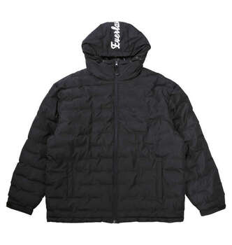 大きいサイズ EVERLAST 防風ウラアルミブルゾン 3L 4L 5L 6L ブラック ラッピング可 送料無料 即日発送