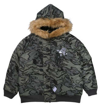 大きいサイズ GALFY 犬2Bフライトジャケット 3L 4L 5L 6L カモフラ柄 ラッピング可 送料無料 即日発送