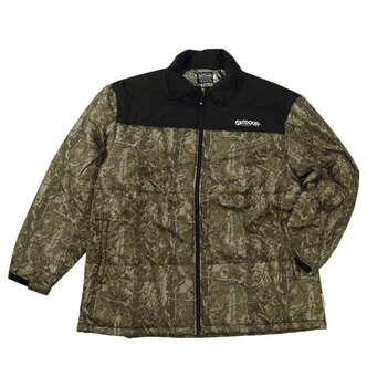 大きいサイズ OUTDOOR PRODUCTS デュスポ背裏アルミ中綿キルトジャケット 3L 4L 5L 6L ブラウン ラッピング可 送料無料 即日発送