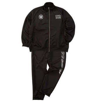 大きいサイズ D.A.D ジャージセット 3L 4L 5L 6L 7L 8L ブラック×シルバー ラッピング可 送料無料 即日発送