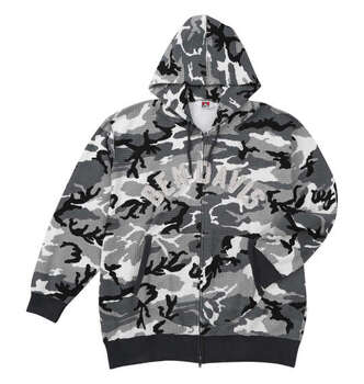 大きいサイズ BEN DAVIS ワッフルフルジップパーカー 3L 4L 5L 6L カモフラ柄 ラッピング可 送料無料 即日発送