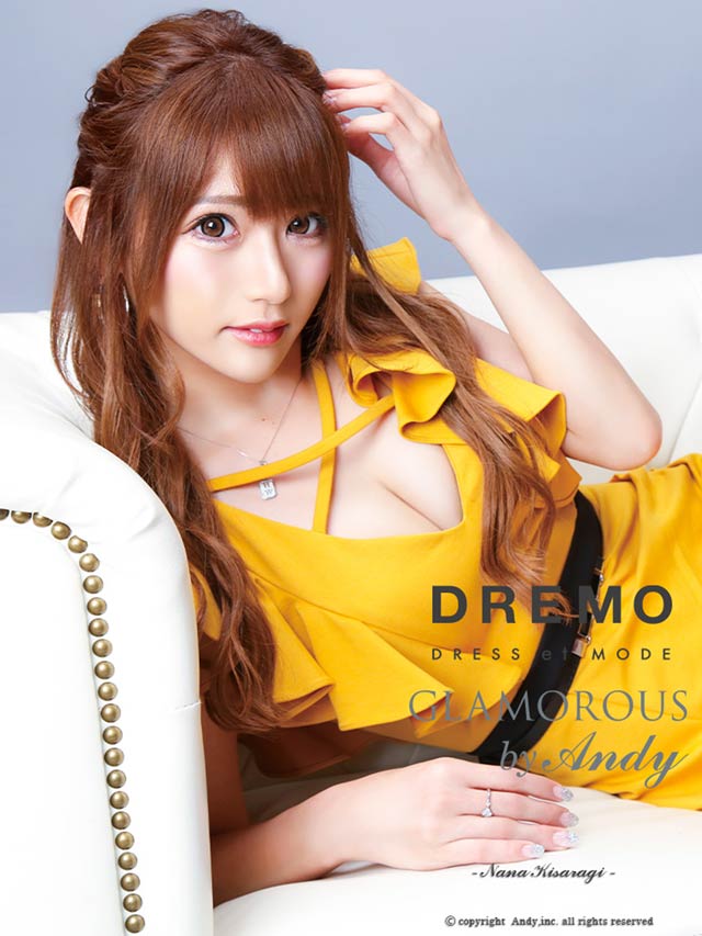 キャバ ドレス ベルト 付き ボリューム フリル タイト ミニ ドレス