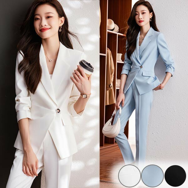 スーツ レディース 事務服 就活 就職活動 ビジネス向けのスーツと就活向けスーツレディースファッション スーツ セットアップ パンツスーツ