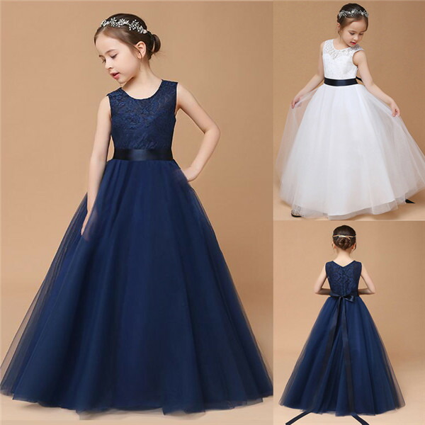 子供 ドレス 女の子 フォーマル 結婚式 子供服 キッズ ジュニア ロング ドレス ピアノ発表会 パーティー サイズ指定可