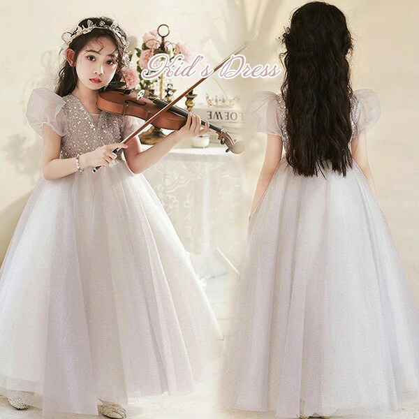 ピアノ発表会 結婚式 子供 フォーマル フレア ドレス 中学生 ワンピースキッズ ベビー マタニティ キッズファッション ドレス