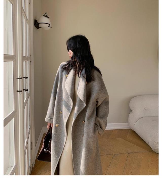 ウールコート レディース ロング丈 ラシャコート ロングコート アウター コート ファッション フォーマル 大人 きれい シンプル カジュアル 無地 体型カバー ママコート 通勤 通学