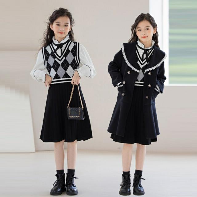 入学式 スーツ 女の子 卒園式 卒業式 小学生 親子 大きいサイズ ゆったりサイズ かっこいい 入園式 子供服 フォーマル キッズ 制服 セット 可愛い おしゃ