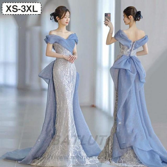 イブニングドレス 結婚式お呼ばれドレス ロングドレス パーティードレス 韓国 ブラックドレス 成人式ドレス 同窓会ドレス かっこいい ワンピース フォーマル 袖あり レース フ ばれドレス