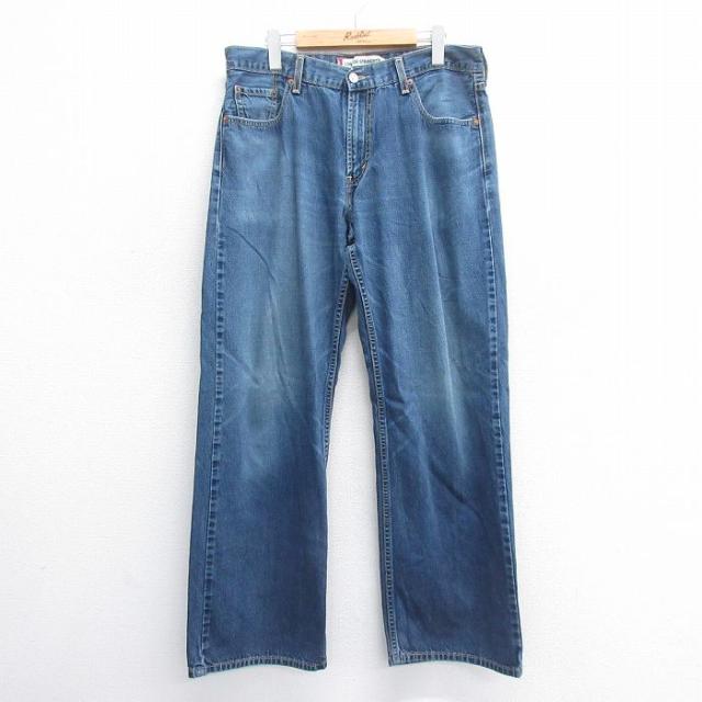 古着 リーバイス Levis 529 ジーンズ メンズ ヒゲ コットン 紺 ネイビー デニム W36 中古 ボトムス ジーパン Gパン ロング パ 中古 古着の通販はau PAY マーケット ...