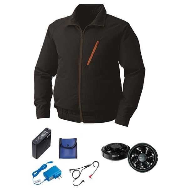 KU90510 空調服 R ポリエステル製 FAN2300B・RD9261・LISUPER1セット ブラック LL〔代引不可〕の通販はau PAY マーケット - ゆにゅうどっとねっと ...