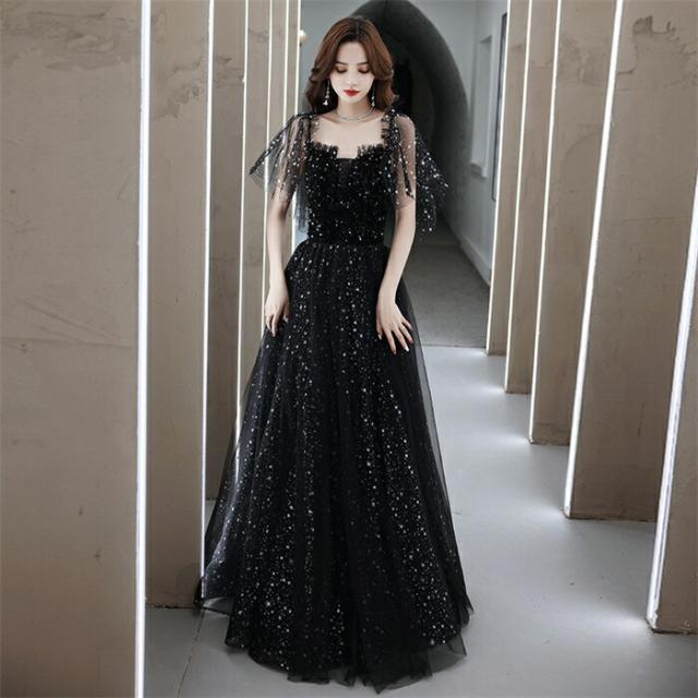 半袖 星柄 スター 柄 シアー シースルー きれいめワンピース レディースファッション カジュアル 大きいサイズ 小さいサイズ S M L XL 2XL 4XL オフショルダードレス シフォン 3XL