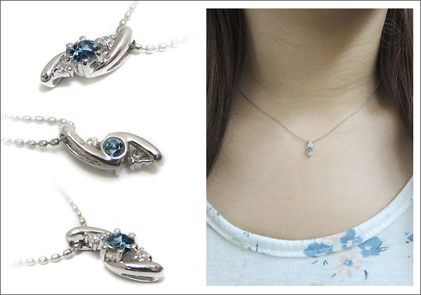 プラチナ・ネックレス・アクアマリンサンタマリア・一粒・アクアマリンペンダントの通販はau PAY マーケット - PLEJOUR-プレジュール ...