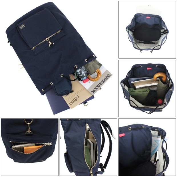 ポーター ドラフト リュックサック 656-06178 10 ブラック PORTER 吉田