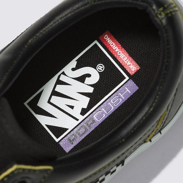 【日本未発売】バンズ スケート オールドスクール 26.5cm(US8.5) ブラック×ライム #VN0A5FCBGBK VANS Skate Old Skool