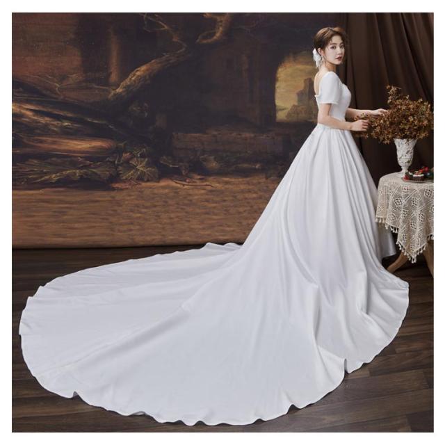 ウエディングドレス 結婚式 二次会 エンパイア ウエディング ドレス