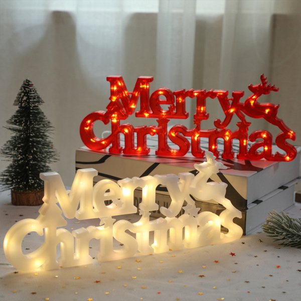 メリークリスマスレターライトクリスマスサイン LEDランプリース メリークリスマスレターライトクリスマスサイン LEDランプリース