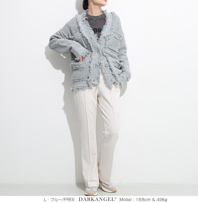 MAX1,500円OFFクーポン配布中！ツイード ジャケット レディース 鹿の子