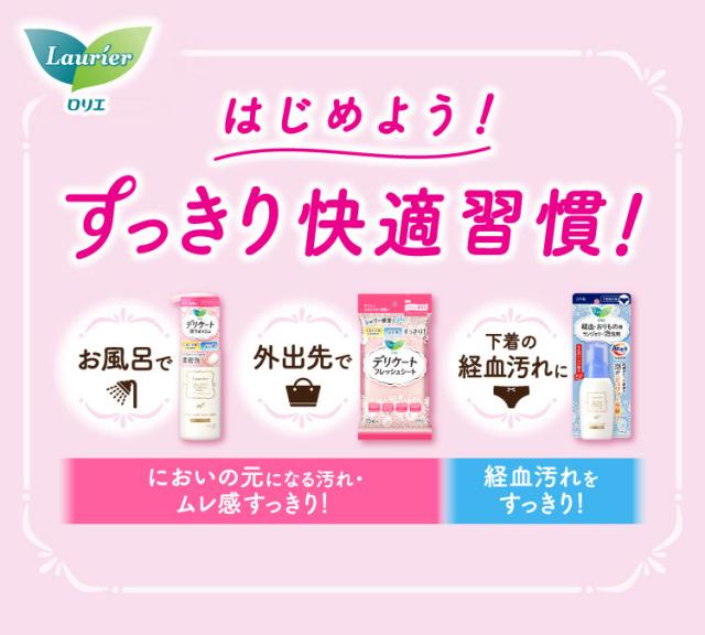 ロリエ デリケート泡ウォッシュ(150ml)[ランジェリー洗剤・ビデ]の通販