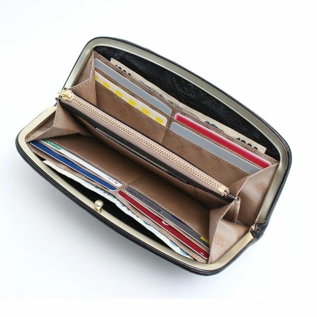 ノベルティ付】ポイント10% ダコタ がま口 長財布 小銭入れ付 Dakota