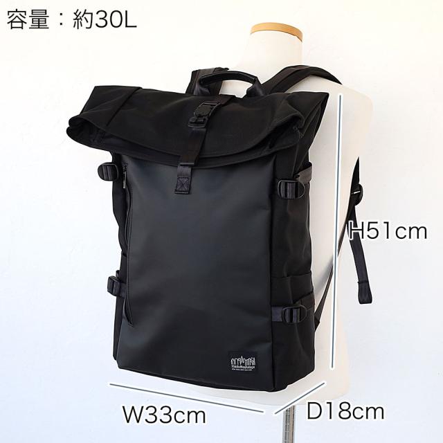 ポイント10% マンハッタンポーテージ ブラックレーベル ノートン バックパック A4 A3 15.6inch 15.6インチ ノートPC収納 Manhattan Portage MP1261BL-BB