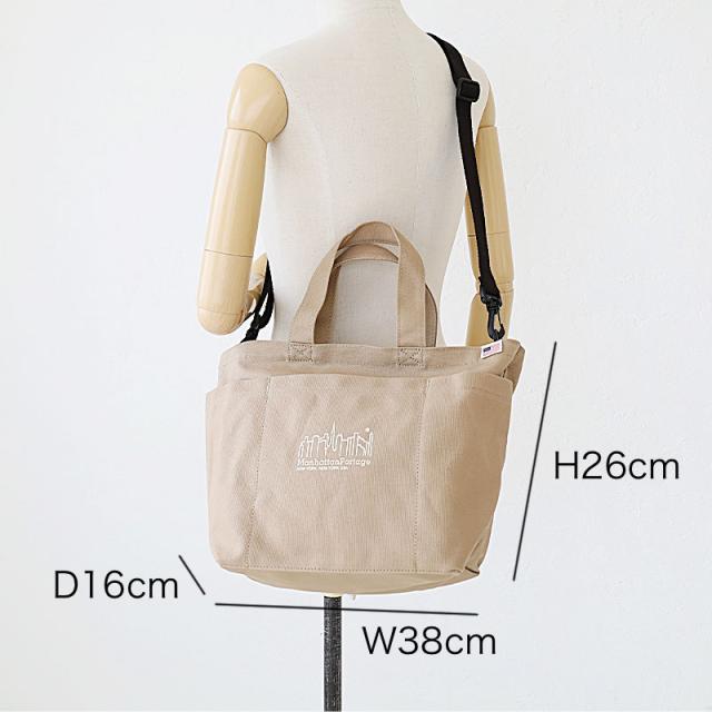 ポイント10% マンハッタンポーテージ トート ショルダー ホワイト