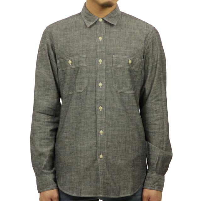 ジェイクルー シャツ メンズ 正規品 J.CREW 長袖シャツ black chambray