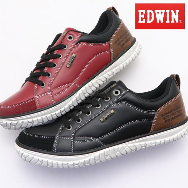 メンズ カジュアルシューズ スニーカー 幅広設計 EDWIN エドウィン 軽量 No.7769の通販はau PAY マーケット - 靴のAIKA | au PAY マーケット－通販サイト