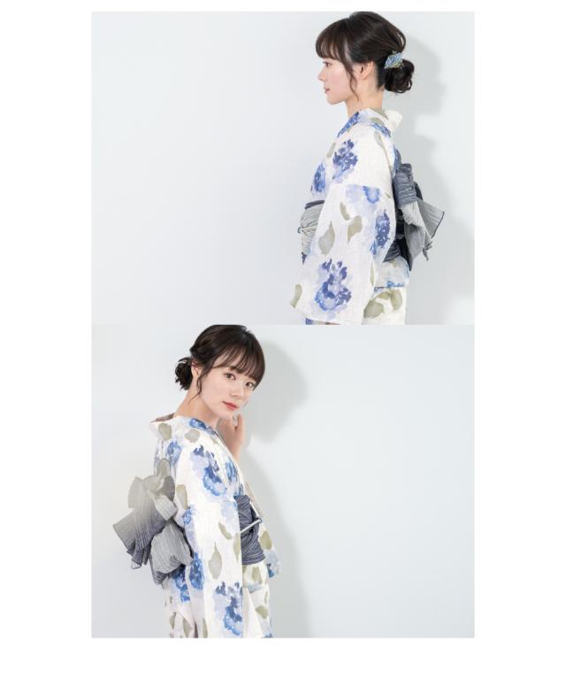浴衣 セット レディース 浴衣セット 兵児帯 2024 大人 3点セット